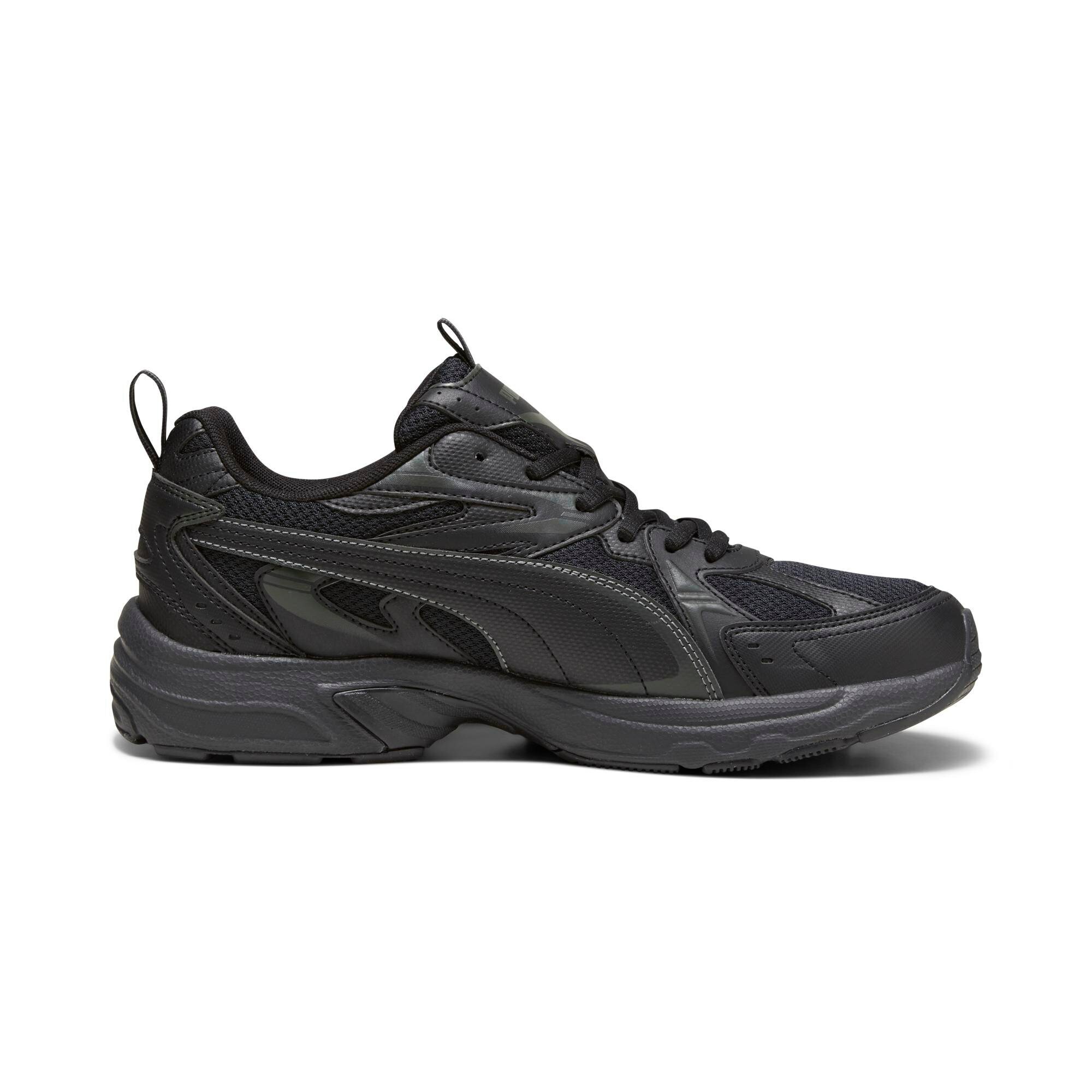 Кроссовки PUMA Milenio tech, полнота R, размер 9.5 UK, черный — фото 1