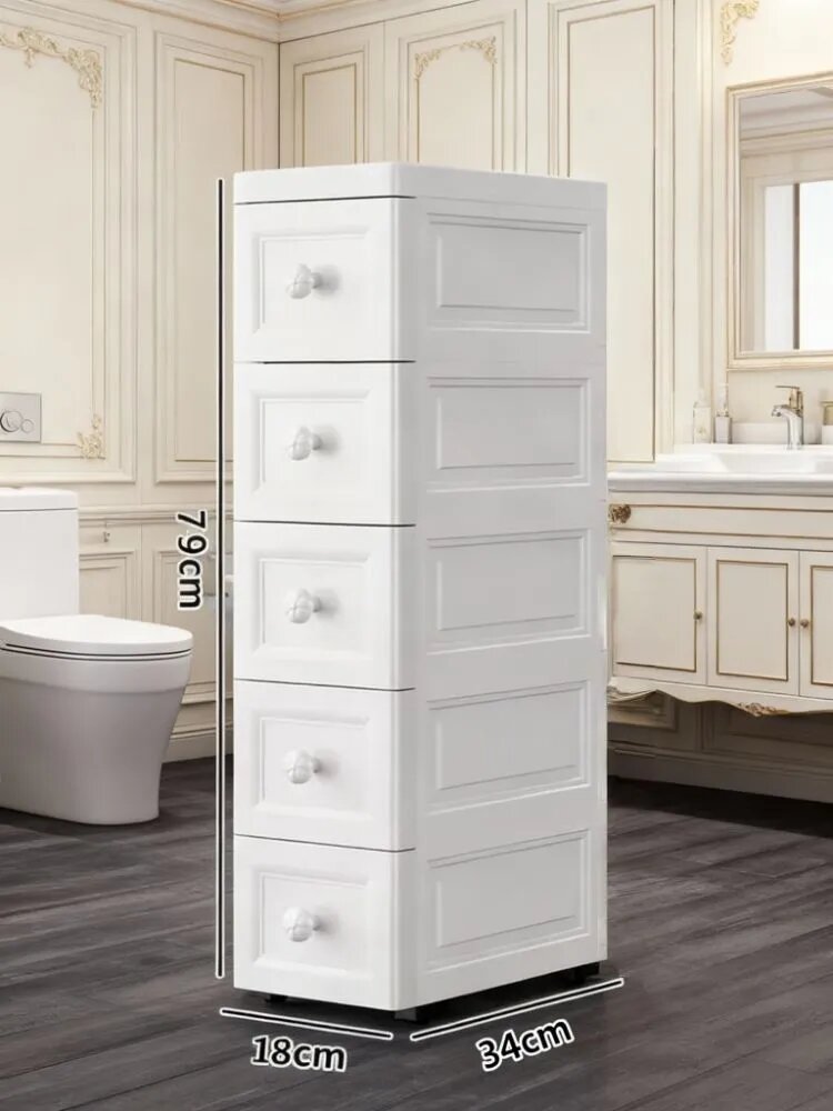 Тумба для ванной, 18х34х82 см