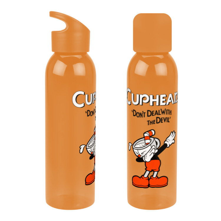 Бутылка для воды «Cuphead- Капхед» (оранжевый)