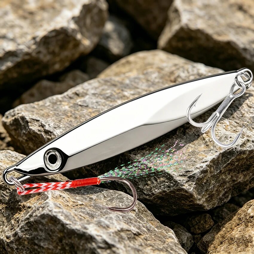 Приманка металлическая 60g-14cm, цвет B-With 2 hooks