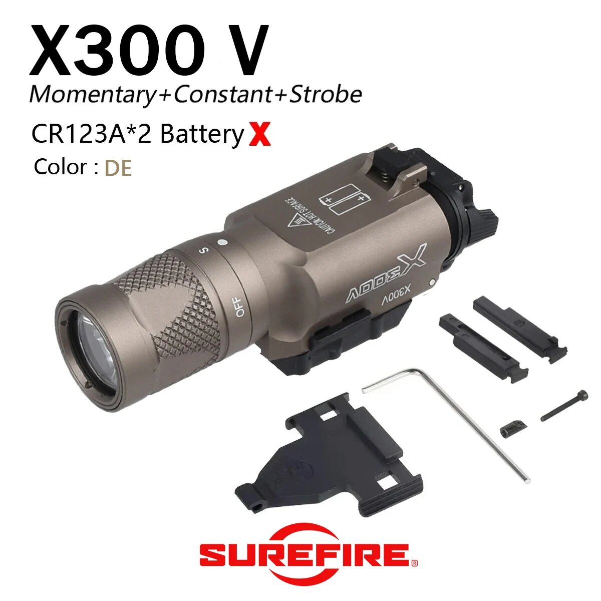 Тактический фонарь X300V(Tan)