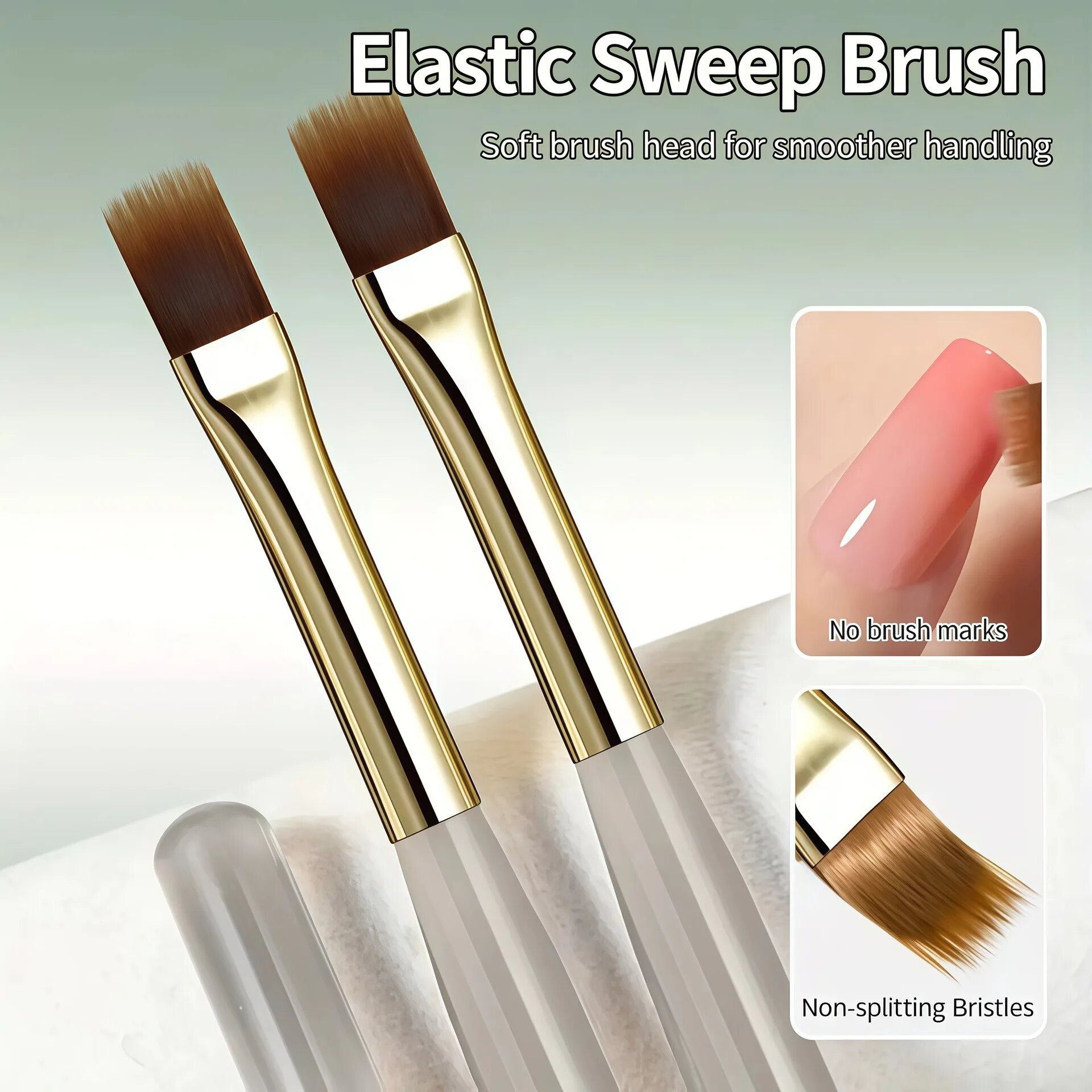 Набор кистей для нейл-арта 2/3 шт. Sweep Brush-2PCS