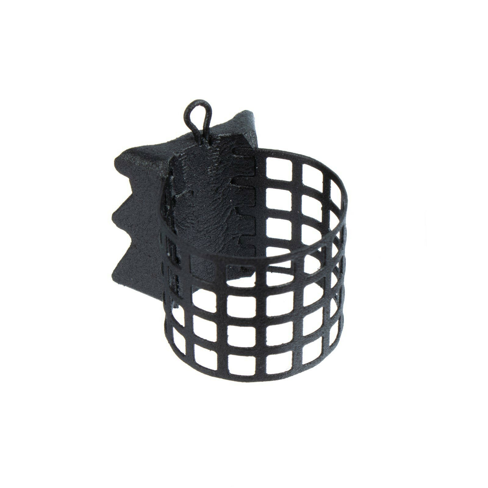 Груз-кормушка металлическая X-FEEDER ME ALLIGATOR M PERFO, Matt Black, 60 г, 28 мл