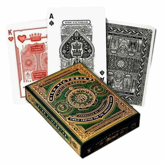 Карты игральные High Victorian green, 54 шт