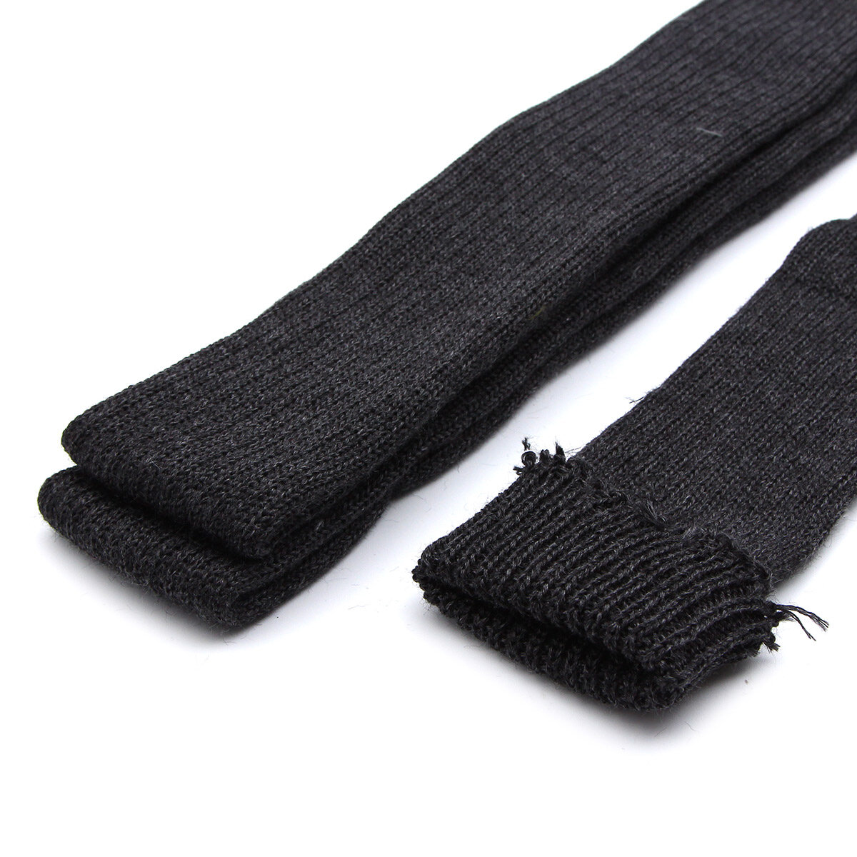 Манжет (рукав) плотный (30% шерсть, 70% акрил), 6 кл, 2*1, 7см*3м (373/м антрацит)