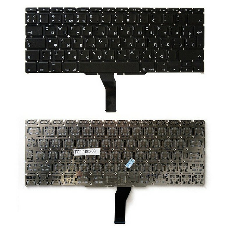 Клавиатура MacBook Air 11" A1370 A1465, русская Mid 2011 Mid 2012 Mid 2013 Early 2014 (Новый)