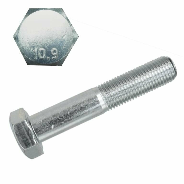 Болт DIN960 М18х1,5х60 высокопрочный 10.9 3 шт. Оцинк