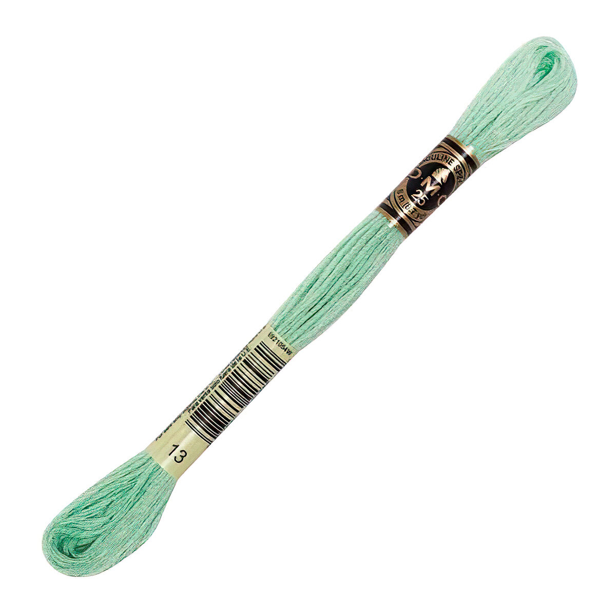 Мулине одноцветный набор DMC 117, мерсеризованный хлопок, 8 м (013), 12 шт