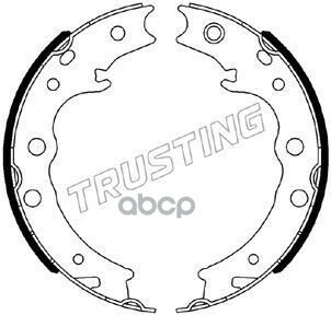 К-т бараб. тормоз. колодок SUBARU OUTBACK 2013- Trusting арт. 110344