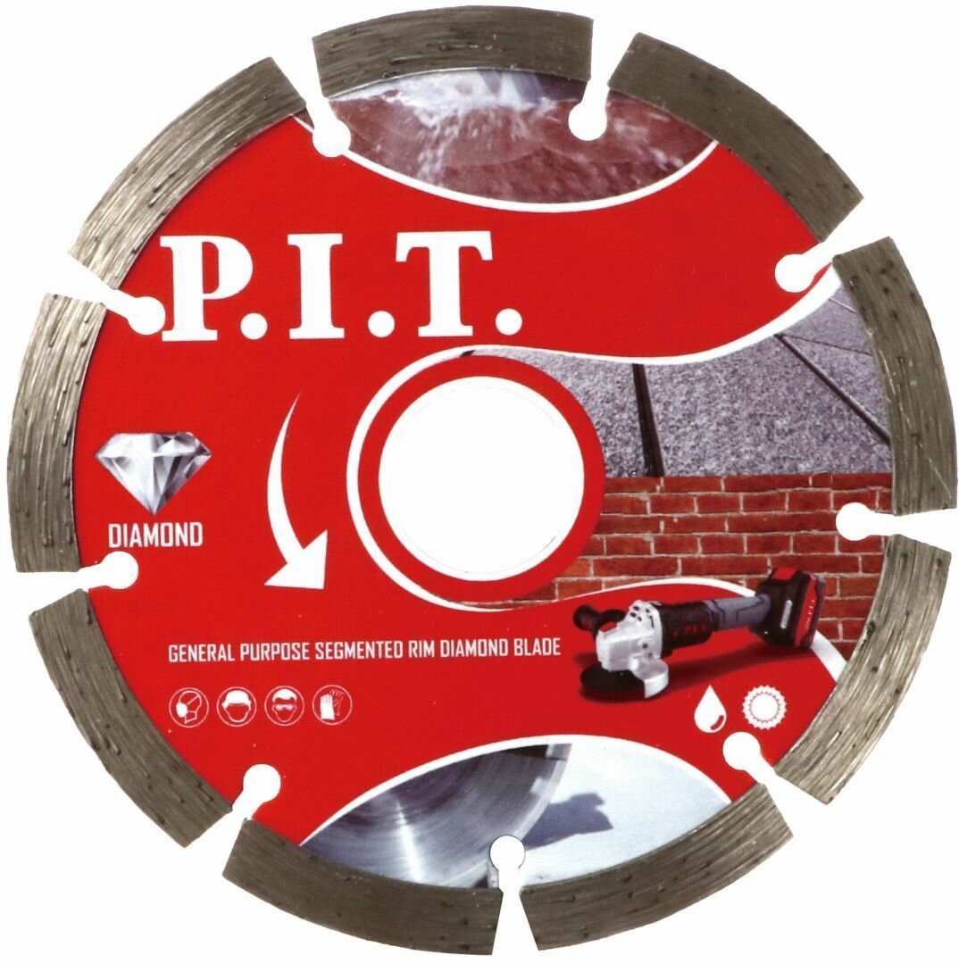 Диск алмазный отрезной (сегментированный) P.I.T