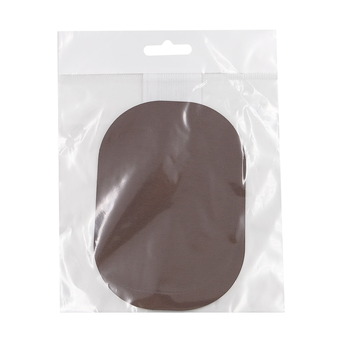 Термозаплатка для одежды под кожу, 10*14 см, 2 шт, коричневая, Айрис