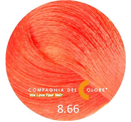 Compagnia del colore краска для волос 100 мл 8.66