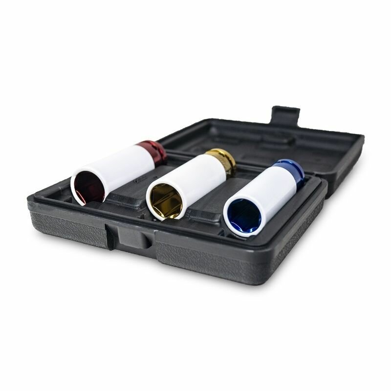 Набор головок торцевых ударных колесных AVS