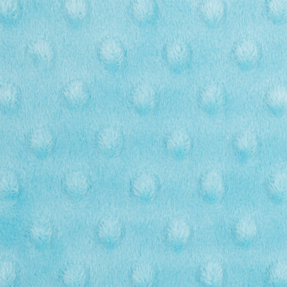 Ткань для игрушек, плюш "PEPPY" PEVD, 48x48см, 309г/кв. м, 100% полиэстер 29 св. голубой