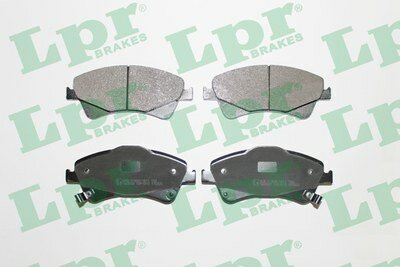 Колодки тормозные toyota auris 2.0d/2.2d 07-/avensis 09-/verso 09- передние