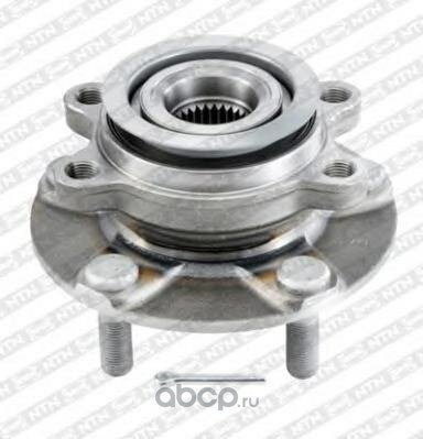 Ступица передняя в сборе nissan qashqai/xtrail/renault koleos ntn-snr r168.73