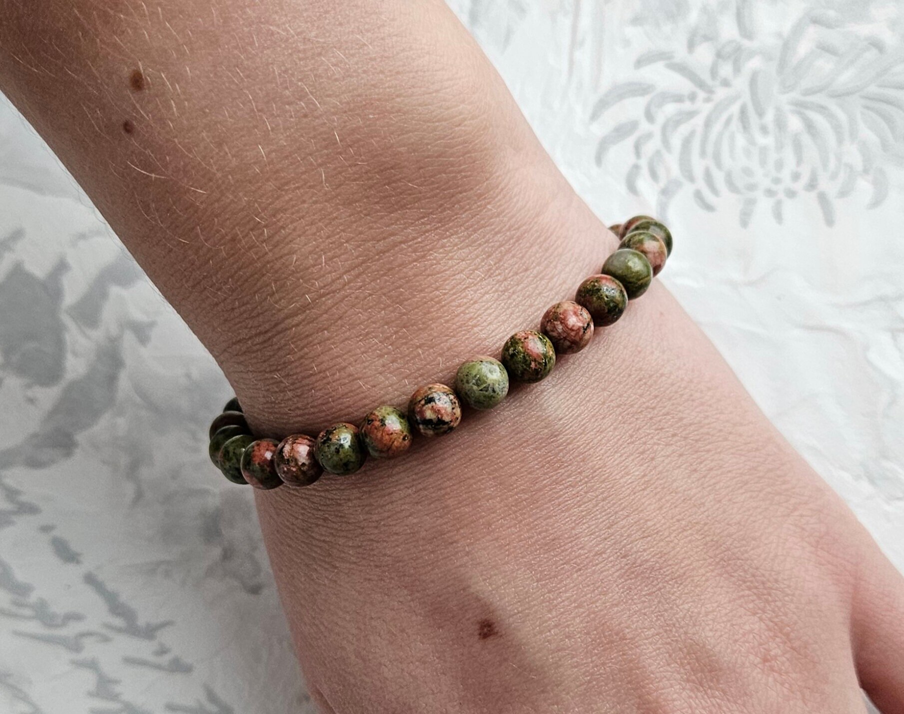 Браслет, унакит