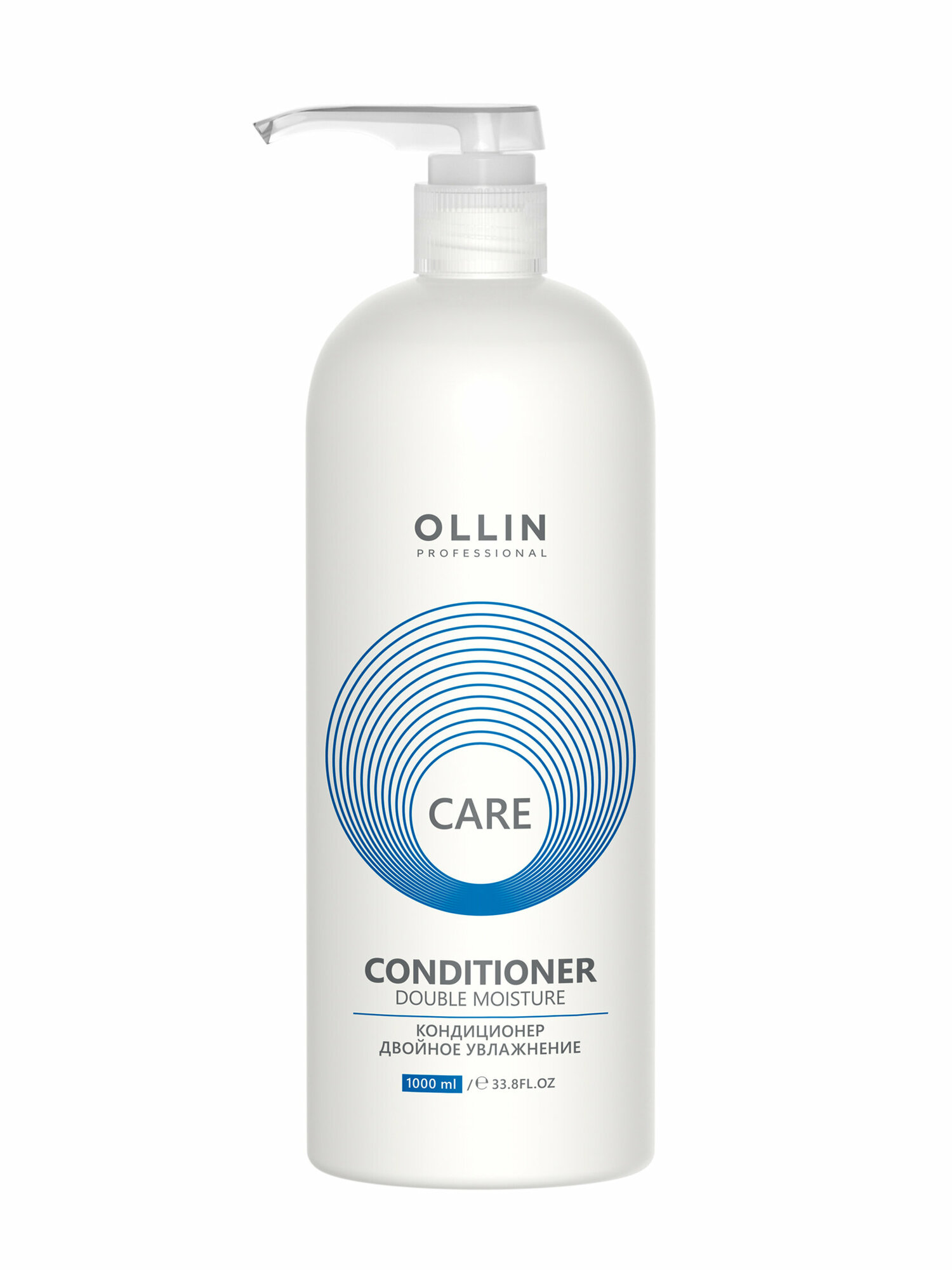 Кондиционер для волос двойное увлажнение OLLIN CARE, 1000мл