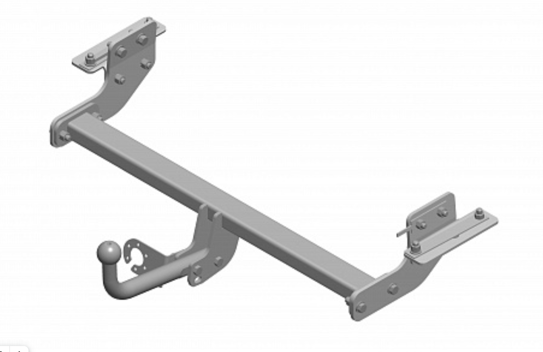 Фаркоп AvtoS для FORD MONDEO (2015-) с универсальной электрикой Smart(блок) и сертификатом в комплекте, арт.(FD 33+smart)