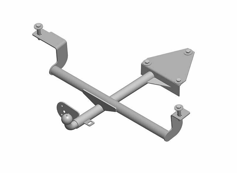 Фаркоп на ВАЗ 2110,2111,2112,2170, 2171, 2172 (без электрики, паспорт/сертификат в комплекте) Автос. VAZ-60