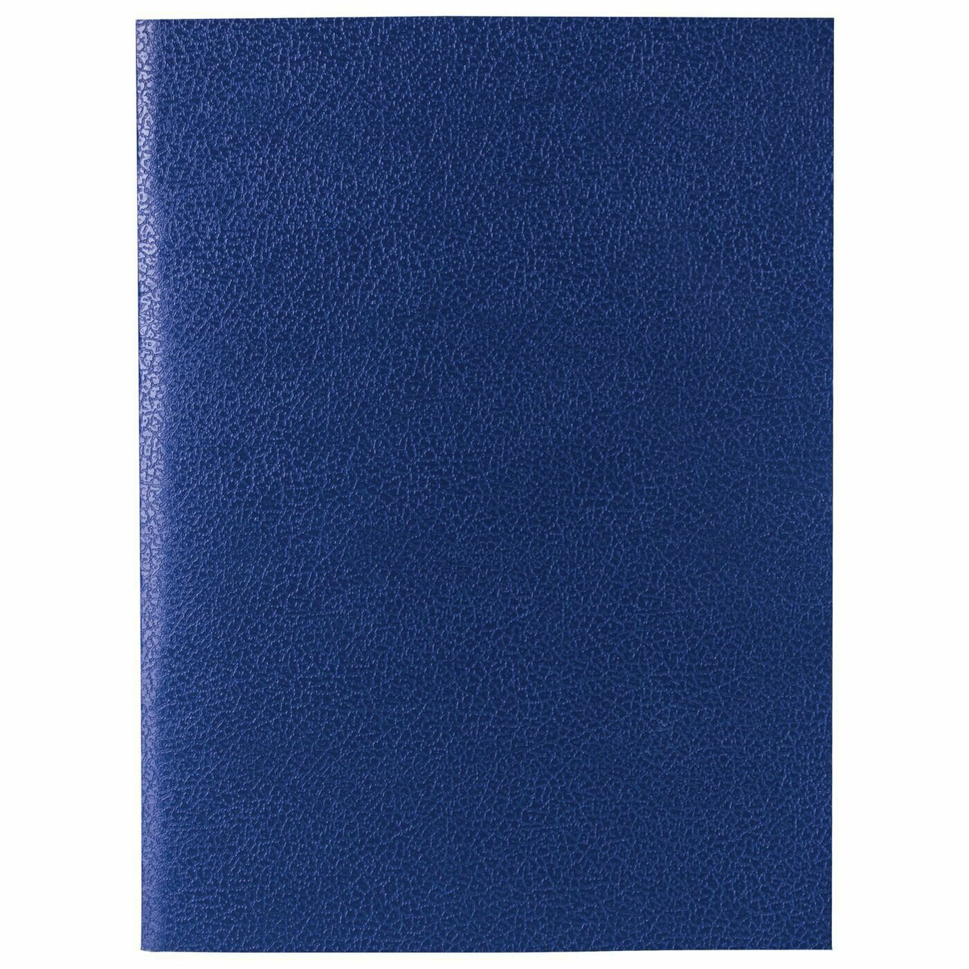 Тетрадь 96 листов INFORMAT А4 в клетку, обложка бумвинил, на скрепке, синяя