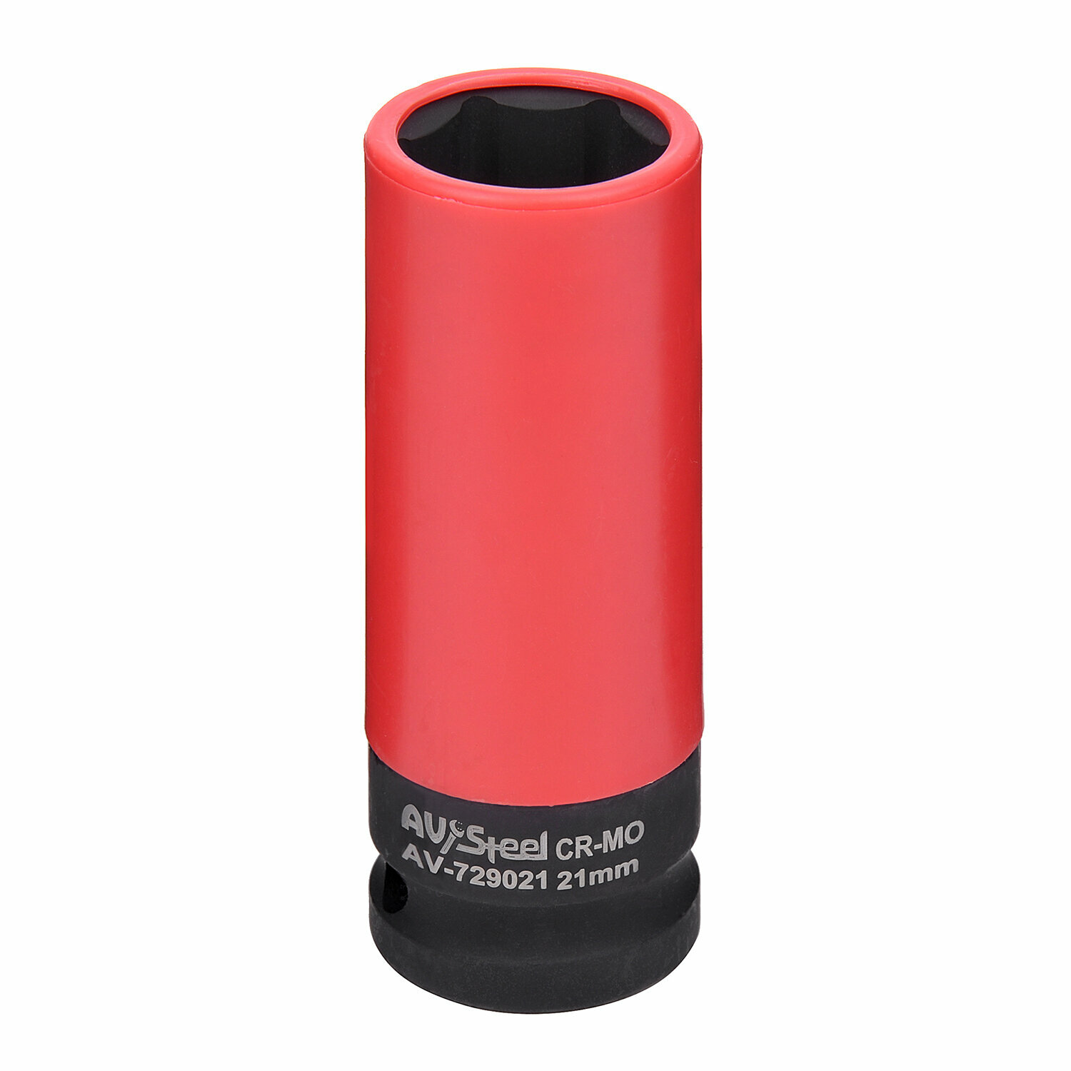 Головка ударная 1/2" удлиненная тонкостенная 21мм "AV Steel"