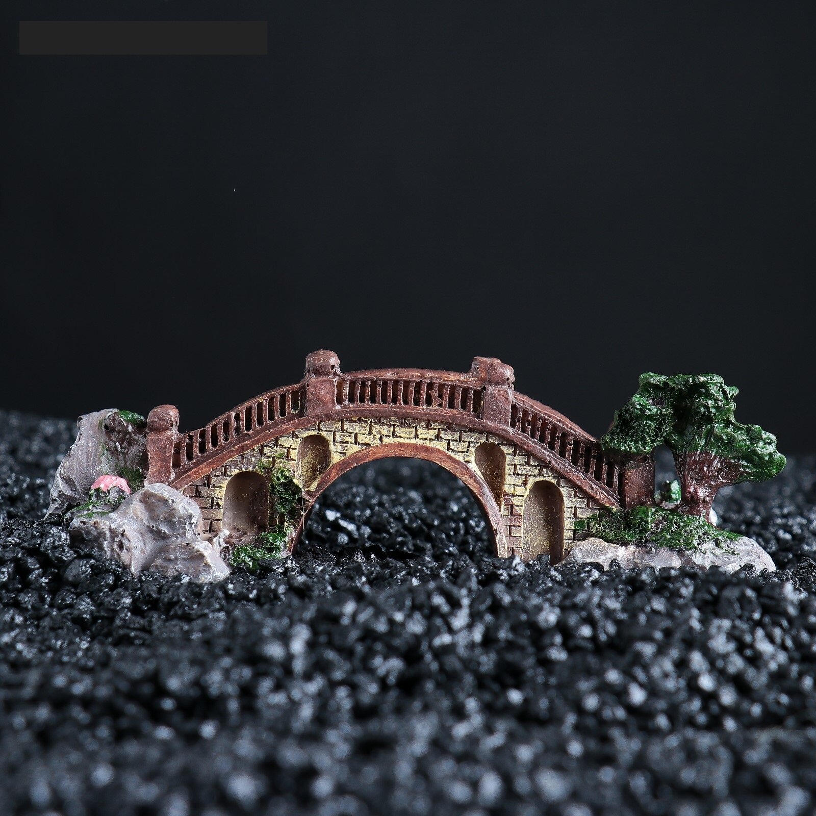 Декор для аквариума "Мост", полистоун, 15.5 x 6 x 5 см, 1 шт