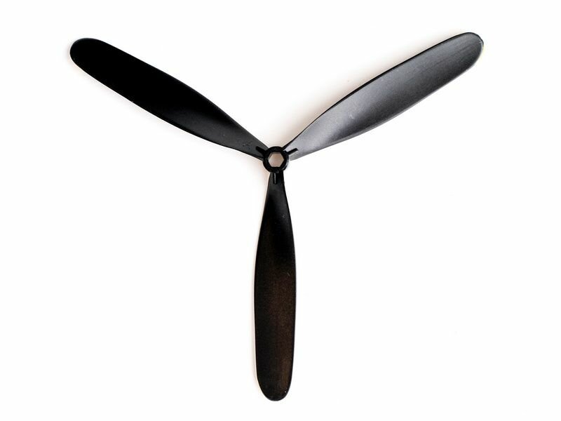 Трёхлопастной пропеллер для самолета Volantex RC Spitefire 400, P40 Warhawk 400, Zero 400 P7611205