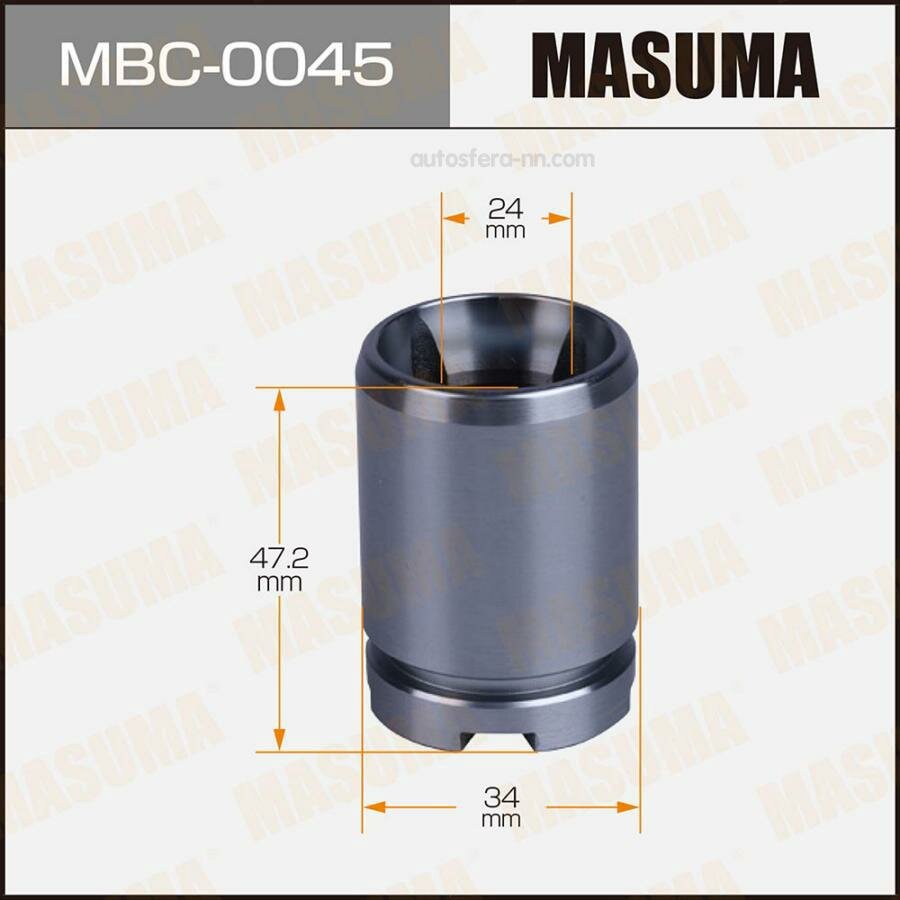 Поршень тормозного суппорта HONDA ACCORD INSPIRE MASUMA MBC-0045 Masuma арт. MBC-0045