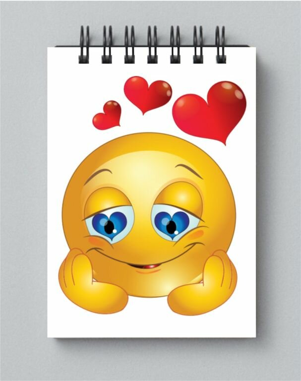 Блокнот эмодзи, emoji №39, А6