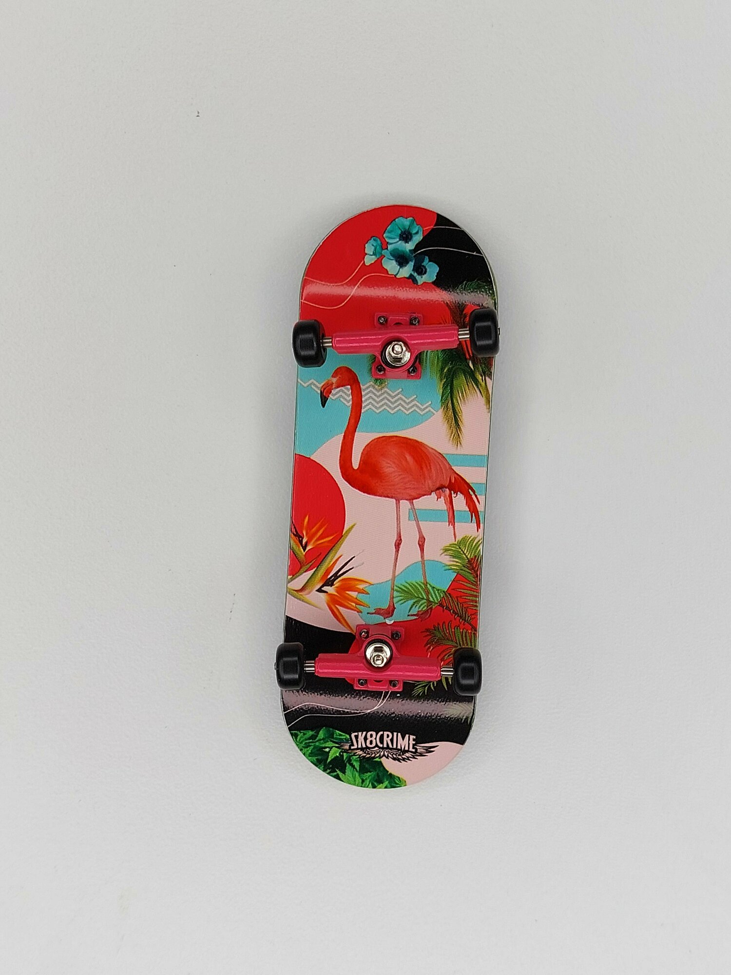 Фингерборд, профессиональный fingerboard sk8crime, Deck 32 mm, пальчиковый скейтборд