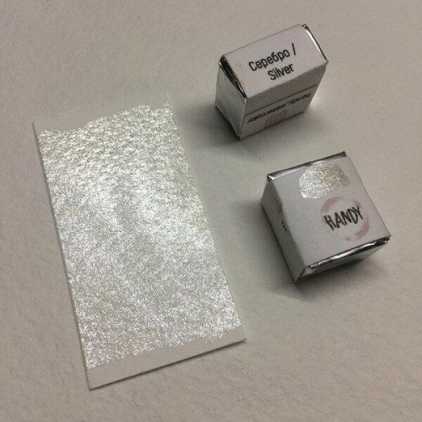 Акварель Handy Серебро, 1,6 мл