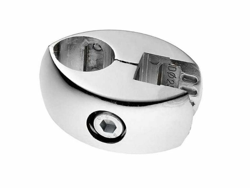 Держатель для панели и стекла односторонний к системе Joker 25 мм / Крепеж одинарный для панели / 4 штуки