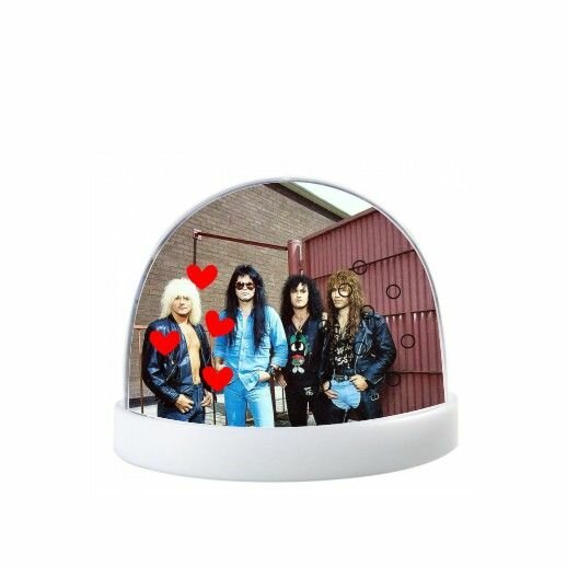 Водяной шар W.A.S.P, В. А. С. П №8, Сердца-блёстки