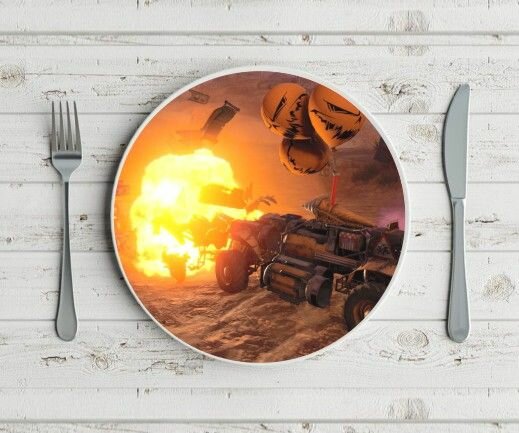 Тарелка по игре Crossout, Кроссаут №4