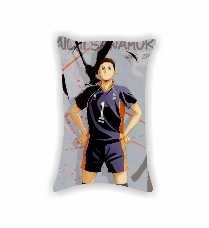 Подушка волейбол, HAIKYUU! №8, Картинка с одной стороны