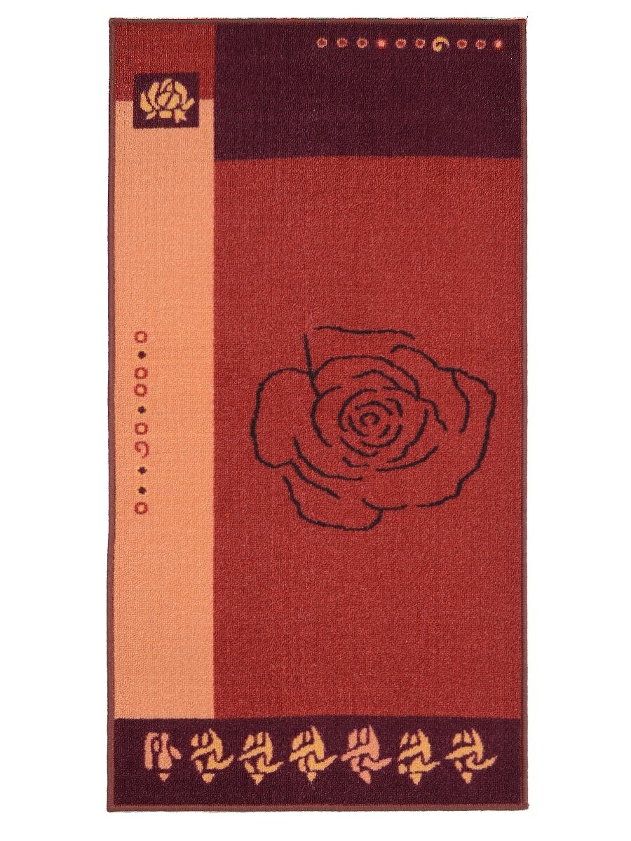 Коврик на резиновой основе Розетта Стронг Бэк 115х57 см/ 39792-59