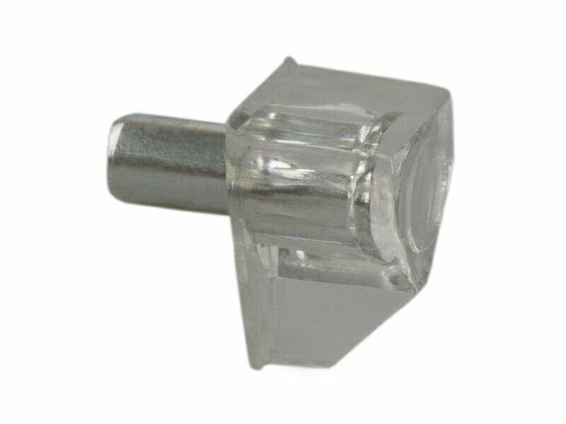 FRIMAX EA22 Полкодержатель для стекла, цинк, прозрачный пластик, 50 шт