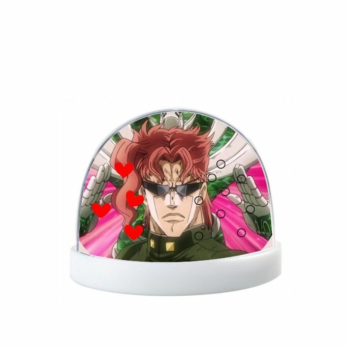 Водяной шар Невероятные приключения ДжоДжо, JoJo’s Bizarre Adventure №4, Искусственный снег