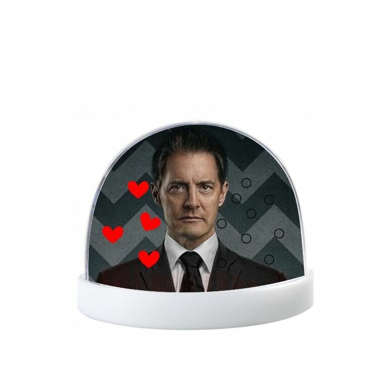 Шар водяной Твин Пикс, Twin Peaks №2, Искусственный снег