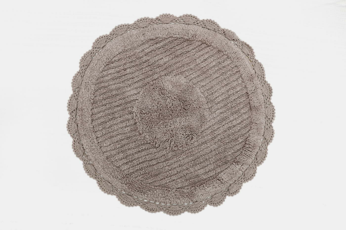 Коврик для ванной кружевной Sofi De Marko LAURA (капучино) 75х75