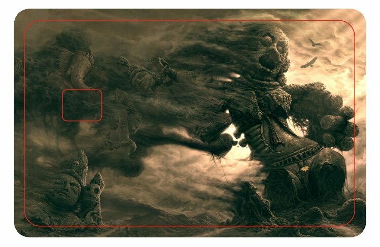 Наклейка на банковскую карту, стикер на карту, мемы, приколы, комиксы, стильная наклейка