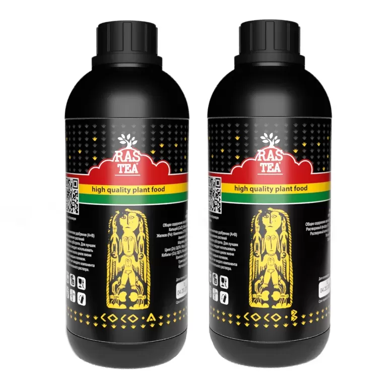 Удобрение для растений Rastea Coco A-B 1000мл, удобрение для выращивания растений на кокосовом субстрате
