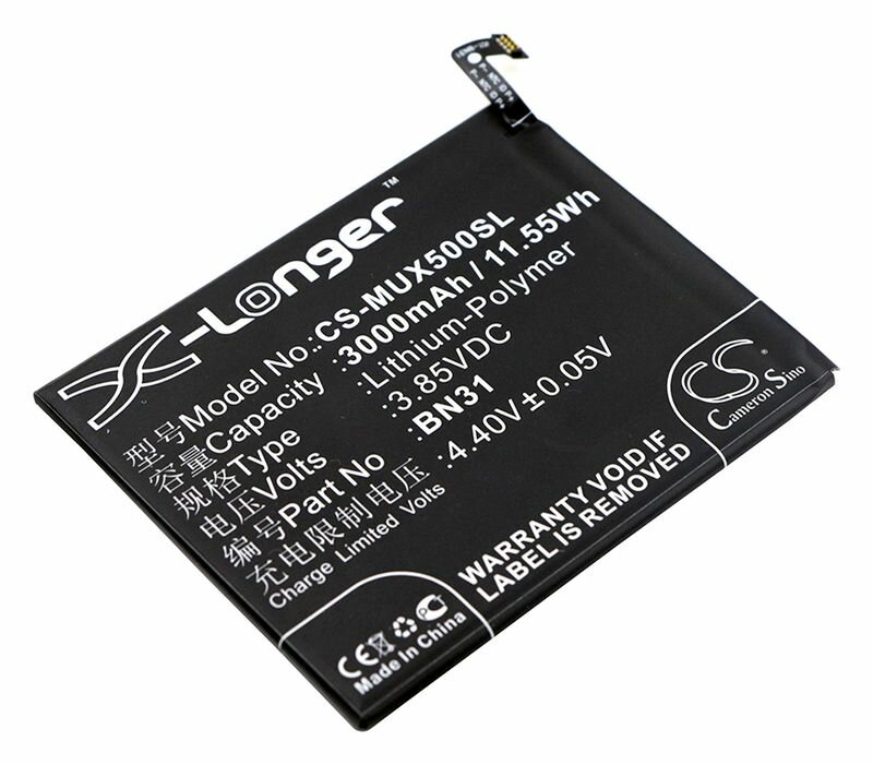 Аккумулятор Cameron Sino CS-MUX500SL для Xiaomi Mi 5X