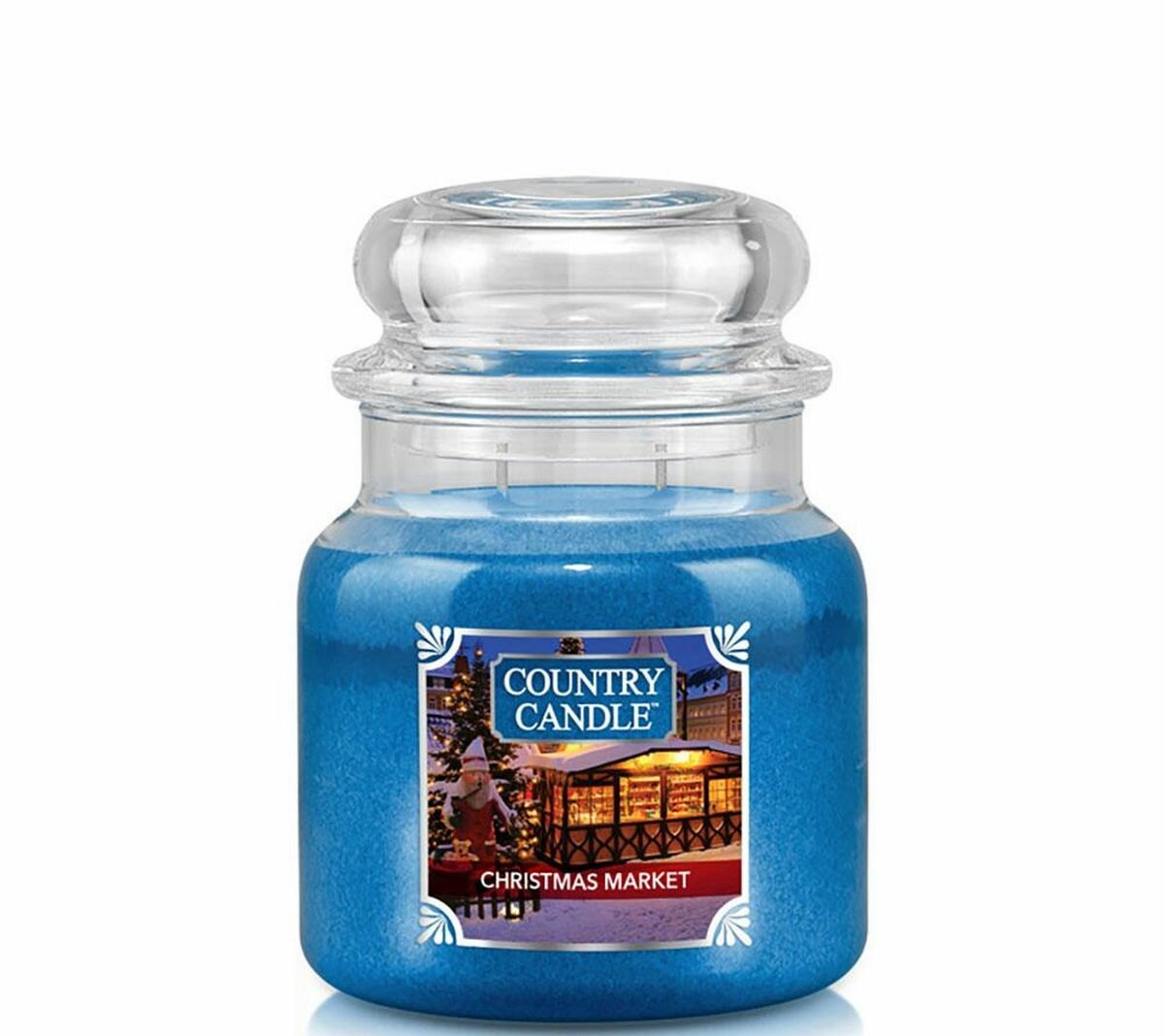 Country Candle/ Свеча средняя Рождественская ярмарка / Christmas Market 453гр. 65-90 часов