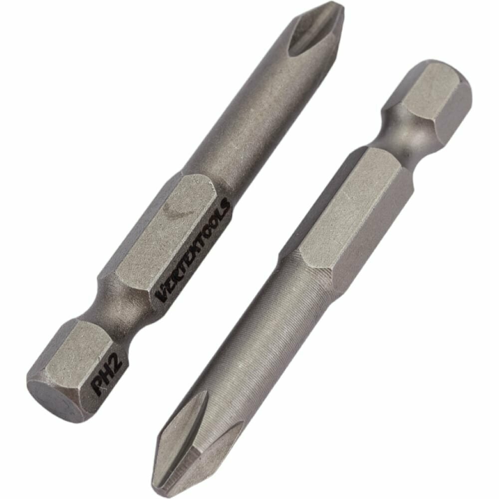 Набор бит PH2х50 10 шт. Vertextools БТ-PH2-50