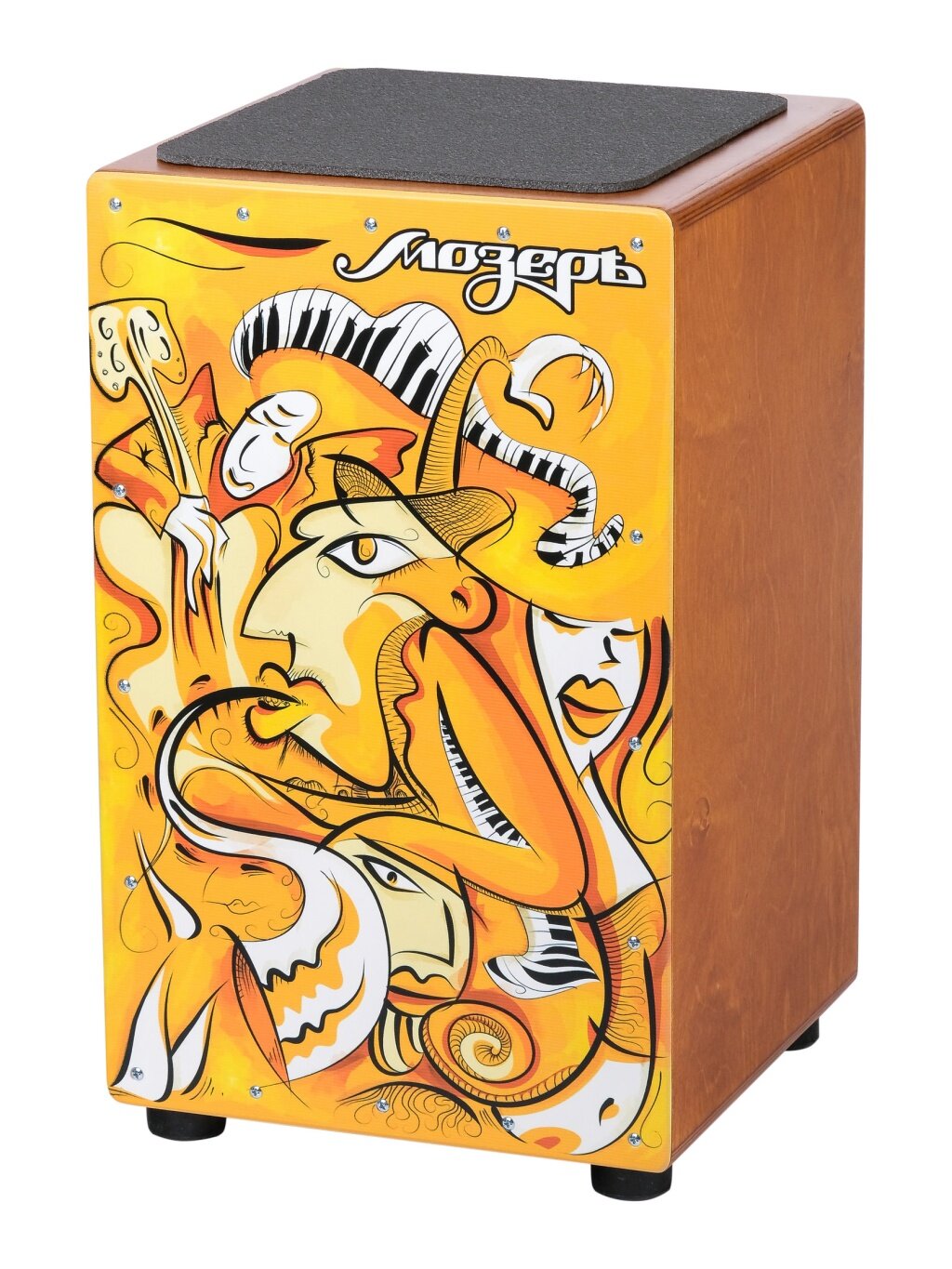 CJP-4-B02 Кахон береза, пружины, орех, "блюз", Мозеръ