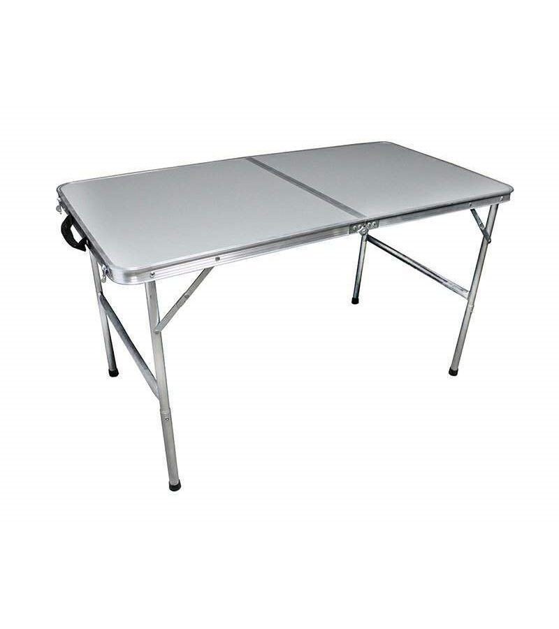 Стол складной следопыт 600х1200х670мм, пластиковая столешница