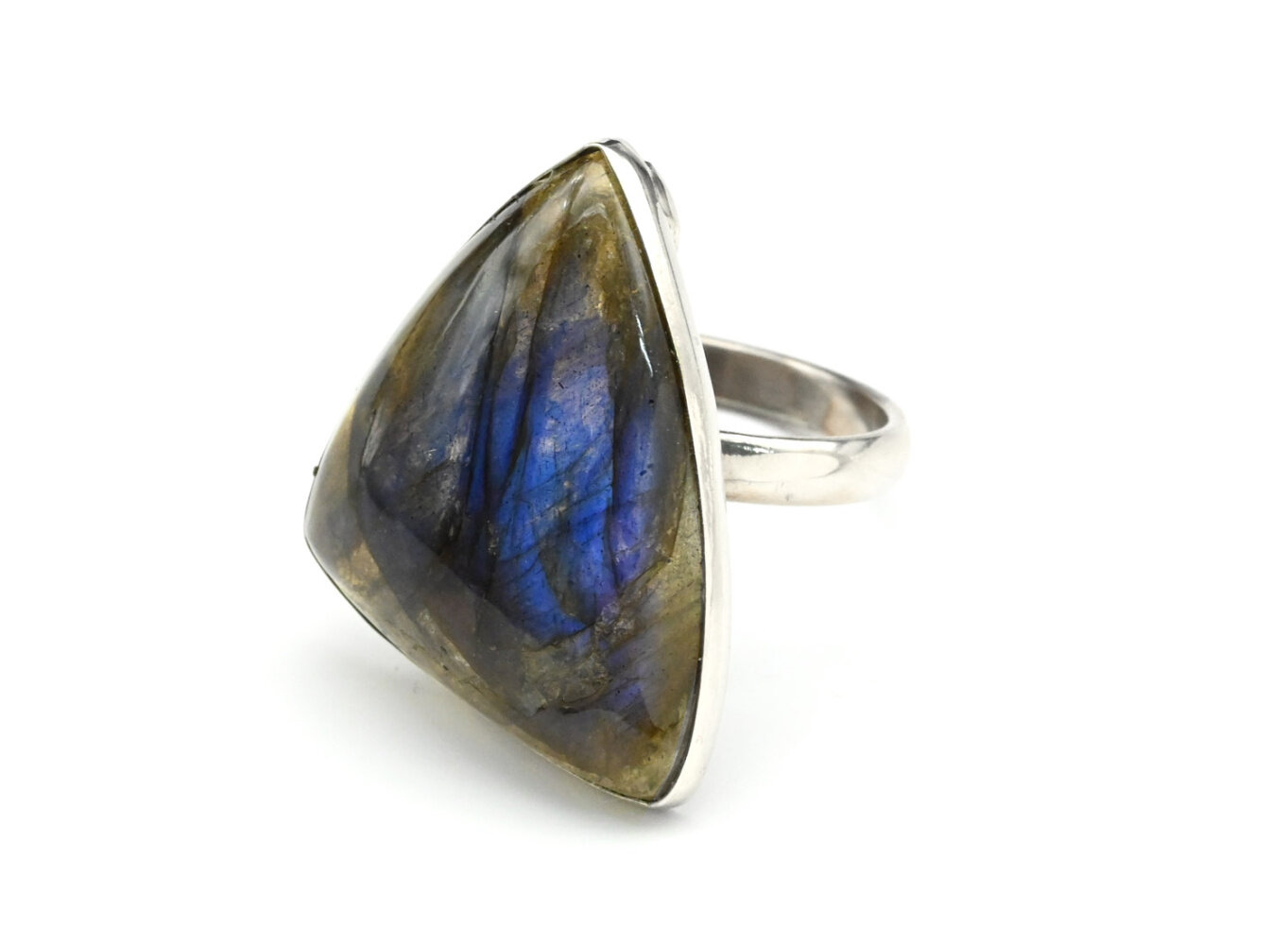 Кольцо, лабрадорит