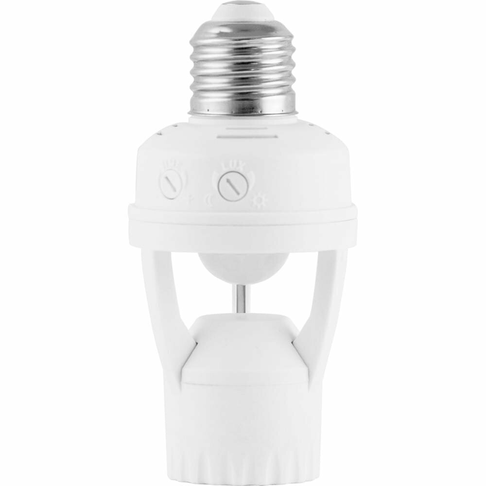ИК датчик движения EKF, E27 60Вт 360гр до 7м IP20 PROxima dd-ms-E27, 60 Вт, для экономии электроэнергии за